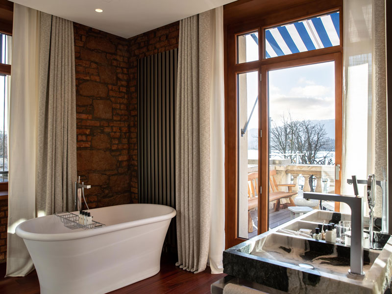 Premier Terrace Room - La Réserve Eden au Lac Zurich