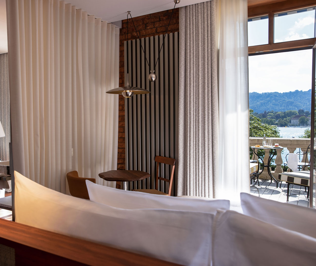Premier Terrace Room - La Réserve Eden au Lac Zurich